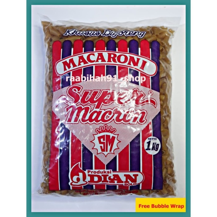 Jual Makaroni Super Macronmakaroni Dian 1kg | Shopee Indonesia