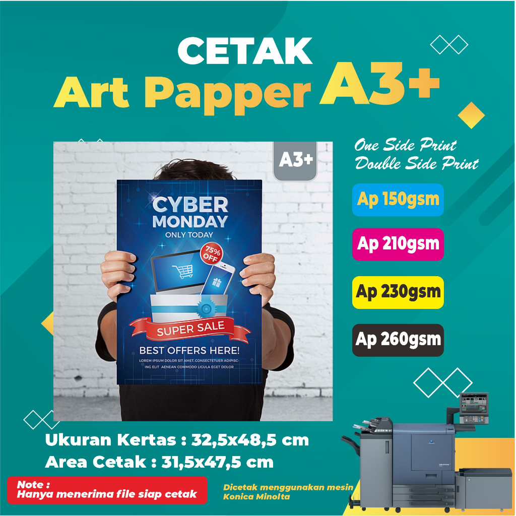 Jual CETAK A3+ ART PAPPER | Shopee Indonesia