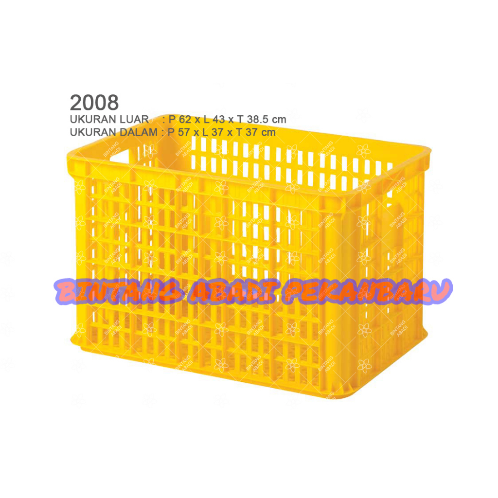 Jual Keranjang Industri Serbaguna 2008 Rabbit Container Plastik Box ...