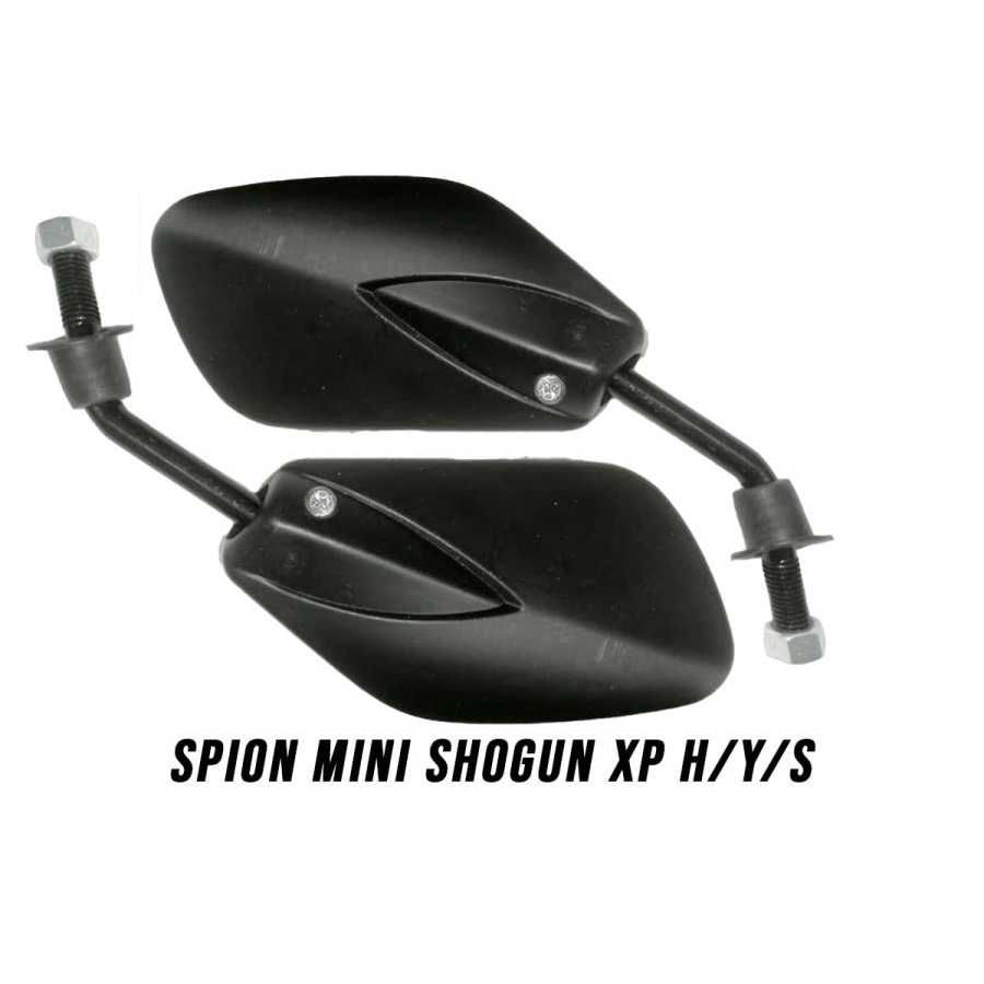 Jual SPION MINI SHOGUN SP TANGKAI HITAM DAN CHROME UNIVERSAL HND / YMH ...