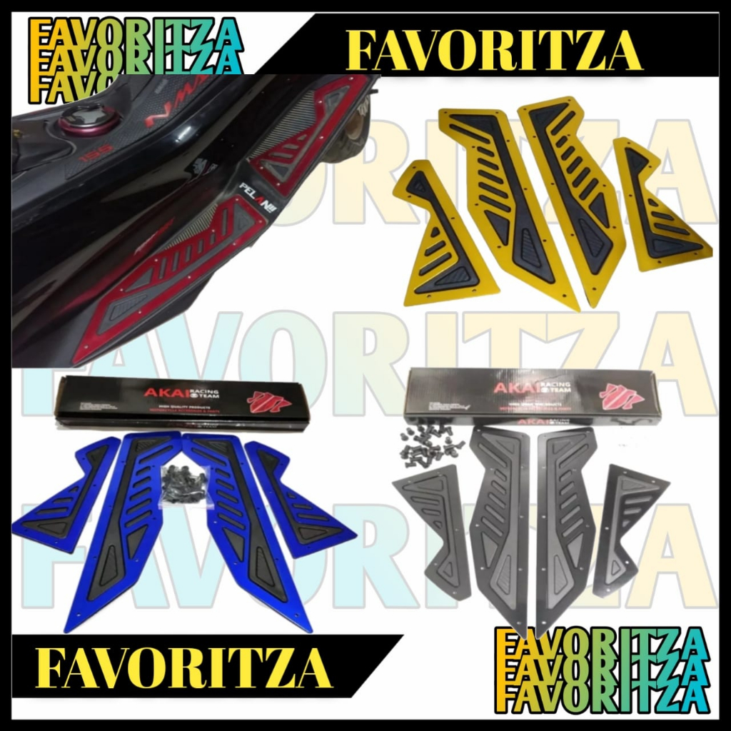 Jual BORDES YAMAHA NMAX KARPET PIJAKAN KAKI DEPAN FULL CNC NMAX OLD ...