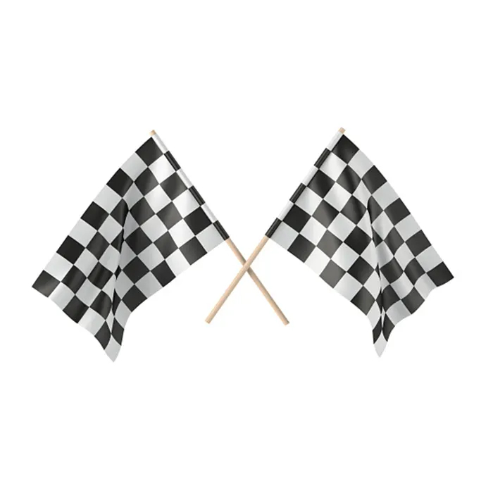 Jual Bendera Start Finish Bendera Hitam Putih Bendera Balapan Bendera ...