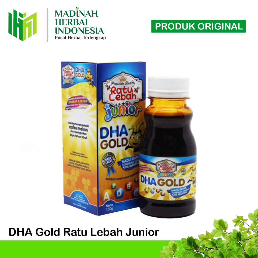 Jual DHA GOLD - D&A GOL - Ratu Lebah Junior Madu Anak | Shopee Indonesia