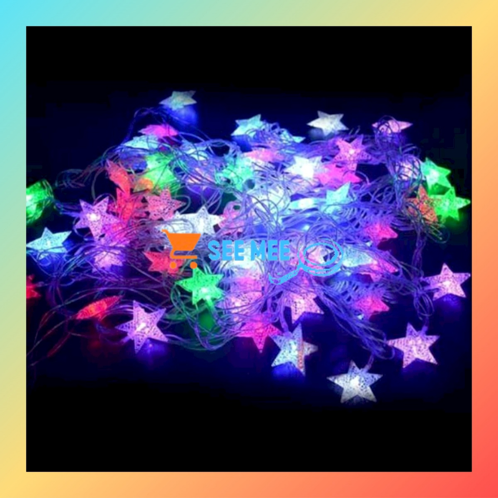 Jual ( SEE ) Lampu Natal Bintang Rainbow / Lampu Hias Pohon Natal ... Jual ( SEE ) Lampu Natal Bintang Rainbow / Lampu Hias Pohon Natal ...