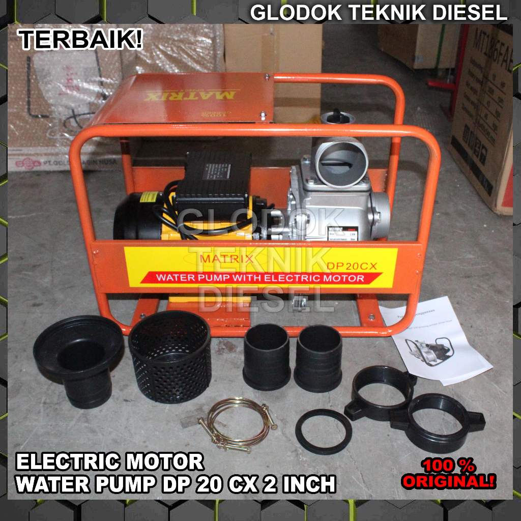 Jual Matrix Alkon Pompa Air Elektrik Listrik 2 INCH Electric Water Pump ...