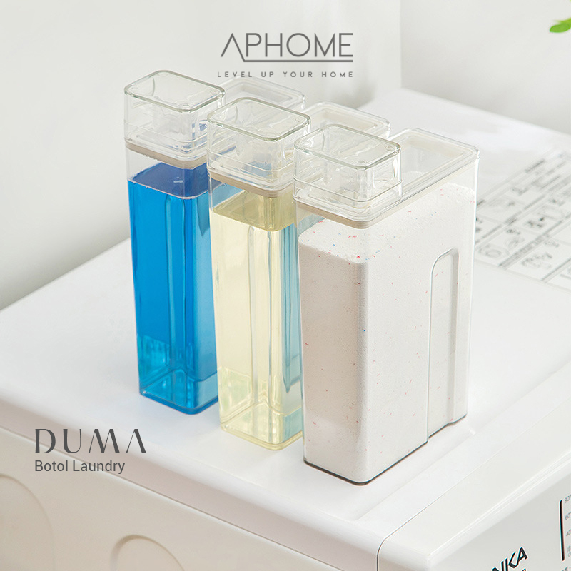 Jual APHOME Botol Deterjen 1L Botol Refill Bening Tempat Penyimpanan ...