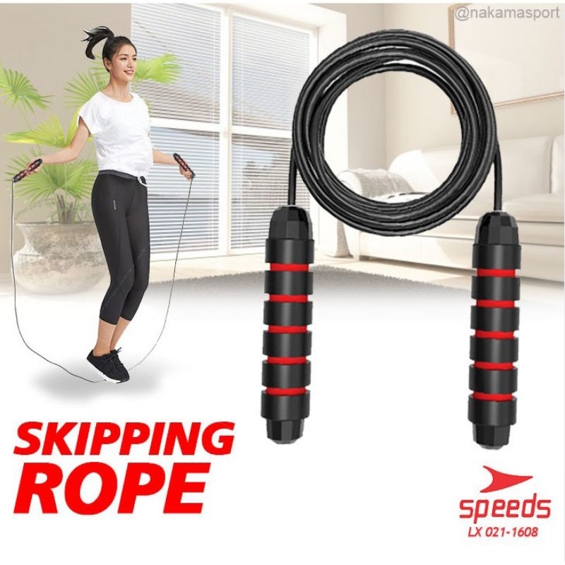 Jual Skipping Rope Olahraga Lompat Tali Jump Rope Skipping Workout ...