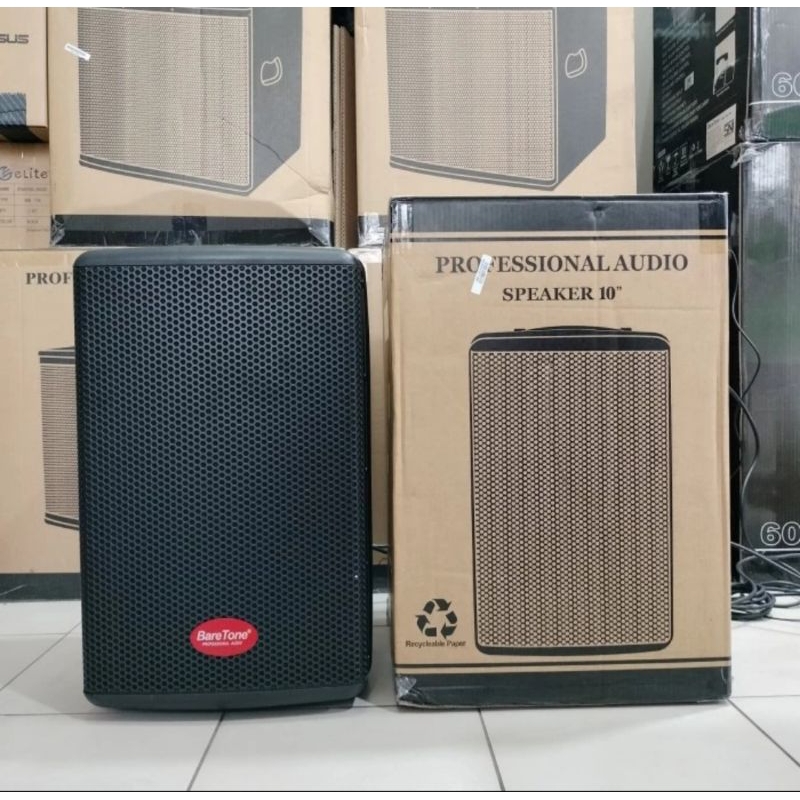 Jual speaker aktif 10 inch baretone max 10hd satu pasang | Shopee Indonesia