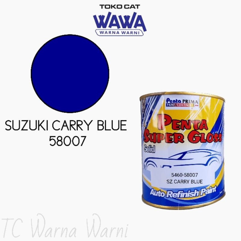 Jual cat duco penta super gloss suzuki carry blue 58007 1kg | Shopee ...