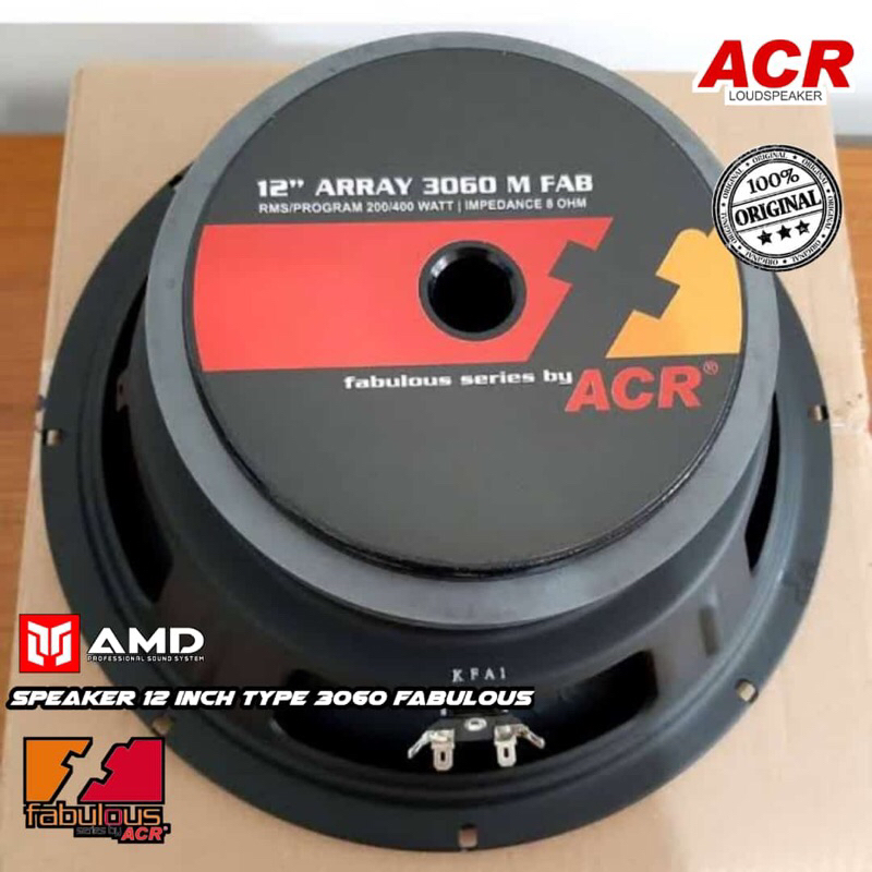 Jual speaker 12 inch ACR fabulous 12 - 3060 | Shopee Indonesia