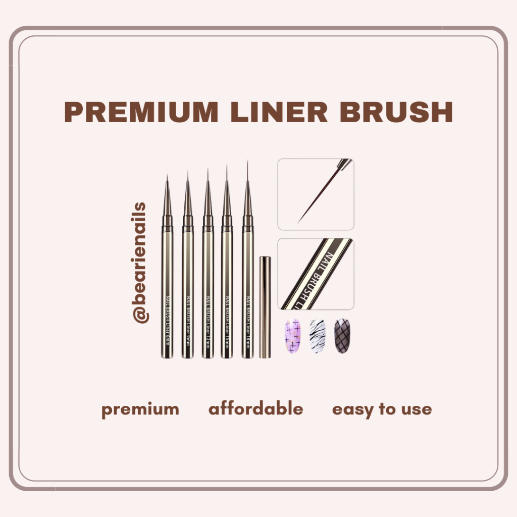 Jual [PLB] Japanese Premium Nail Brush Liner/Kuas Liner Nail Art ...