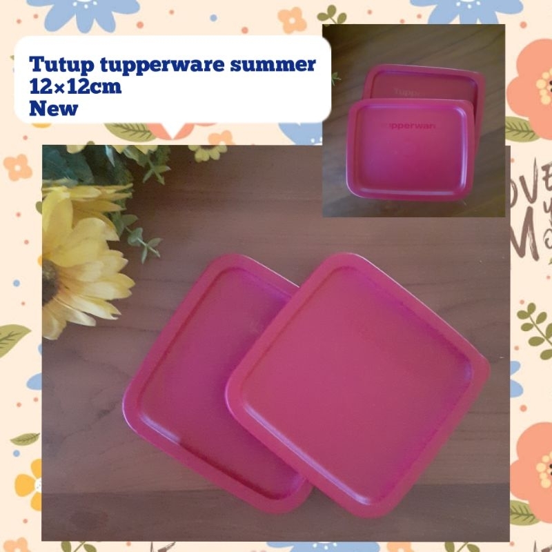 Jual tutup/seal tupperware summer dan botol eco | Shopee Indonesia