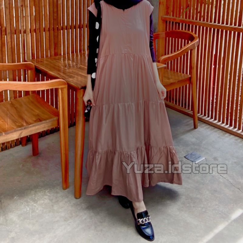 Jual INNER DRESS REMPEL BUSUI - INNER DRESS TANPA LENGAN - INNER DRESS ...
