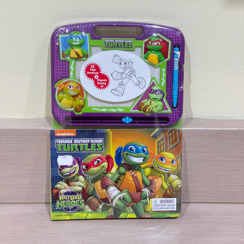 Jual Teenage Mutant Ninja Turtles Activity Board English Book - Half ...