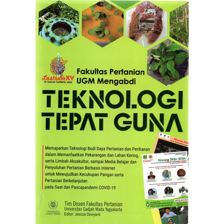 Jual Gramedia - Fakultas Pertanian UGM Mengabdi: Teknologi Tepat Guna ... Jual Gramedia - Fakultas Pertanian UGM Mengabdi: Teknologi Tepat Guna ...