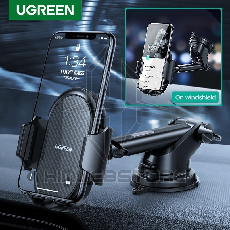 Jual UGREEN 60196 Car Mount Phone Holder Telescopic Dudukan HP Mobil ...