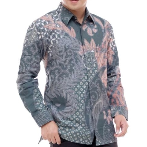 Jual BATIK TULIS ASLI/KEMEJA BATIK TULIS MODERN LENGAN PANJANG KAIN ...