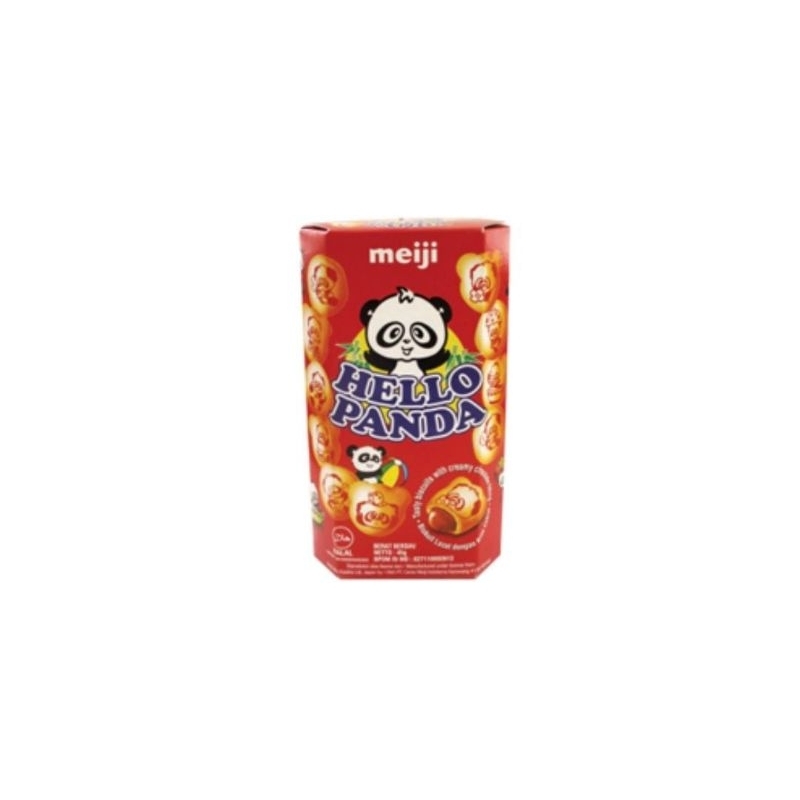 Jual Meiji Hello Panda Biscuit Coklat Strawberry | Shopee Indonesia