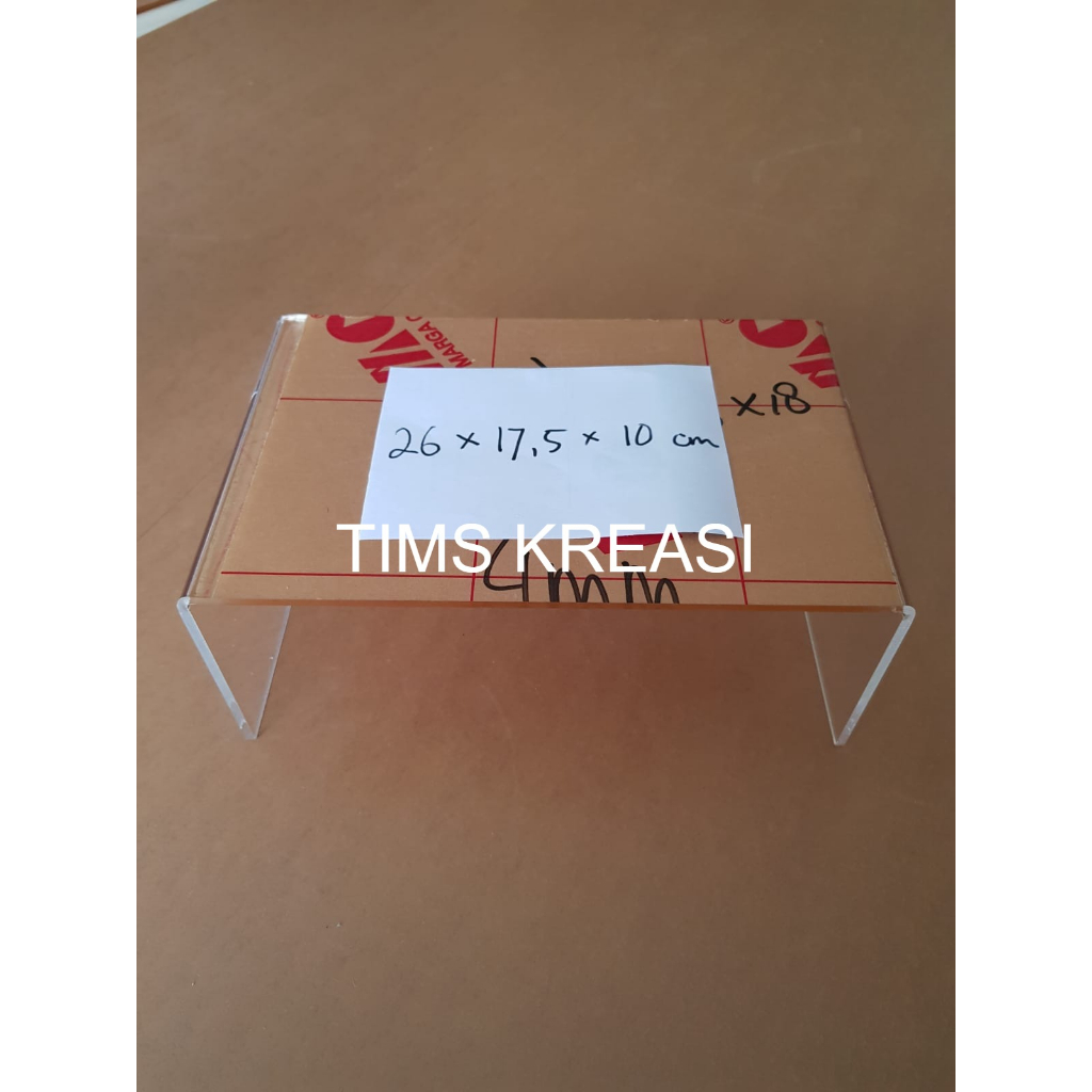 Jual Akrilik Tekuk | Meja Display | Display Akrilik | Shopee Indonesia
