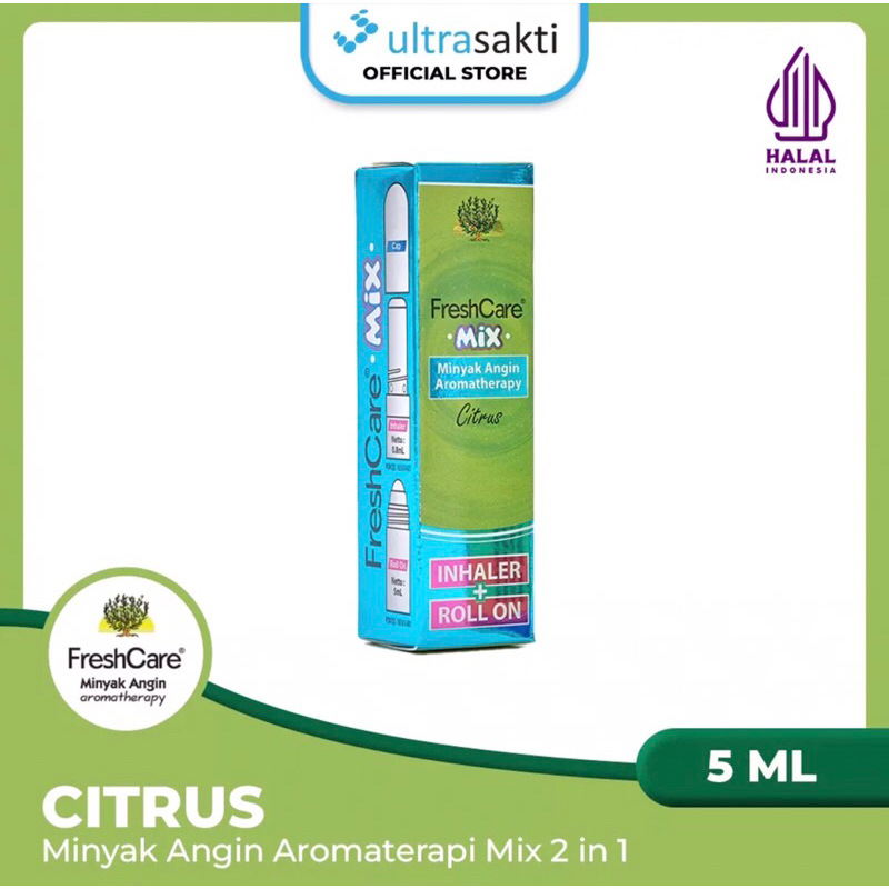 Jual FreshCare Mix 2in1 5ml - Perpaduan Roll On & Inhaler | Shopee ...
