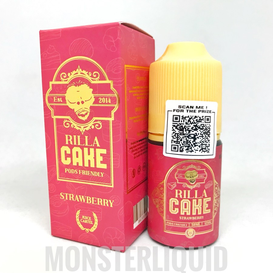 Jual PODS FRIENDLY RILLA CAKE V2 STRAWBERRY BY IJC 12MG 30ML | Shopee ...
