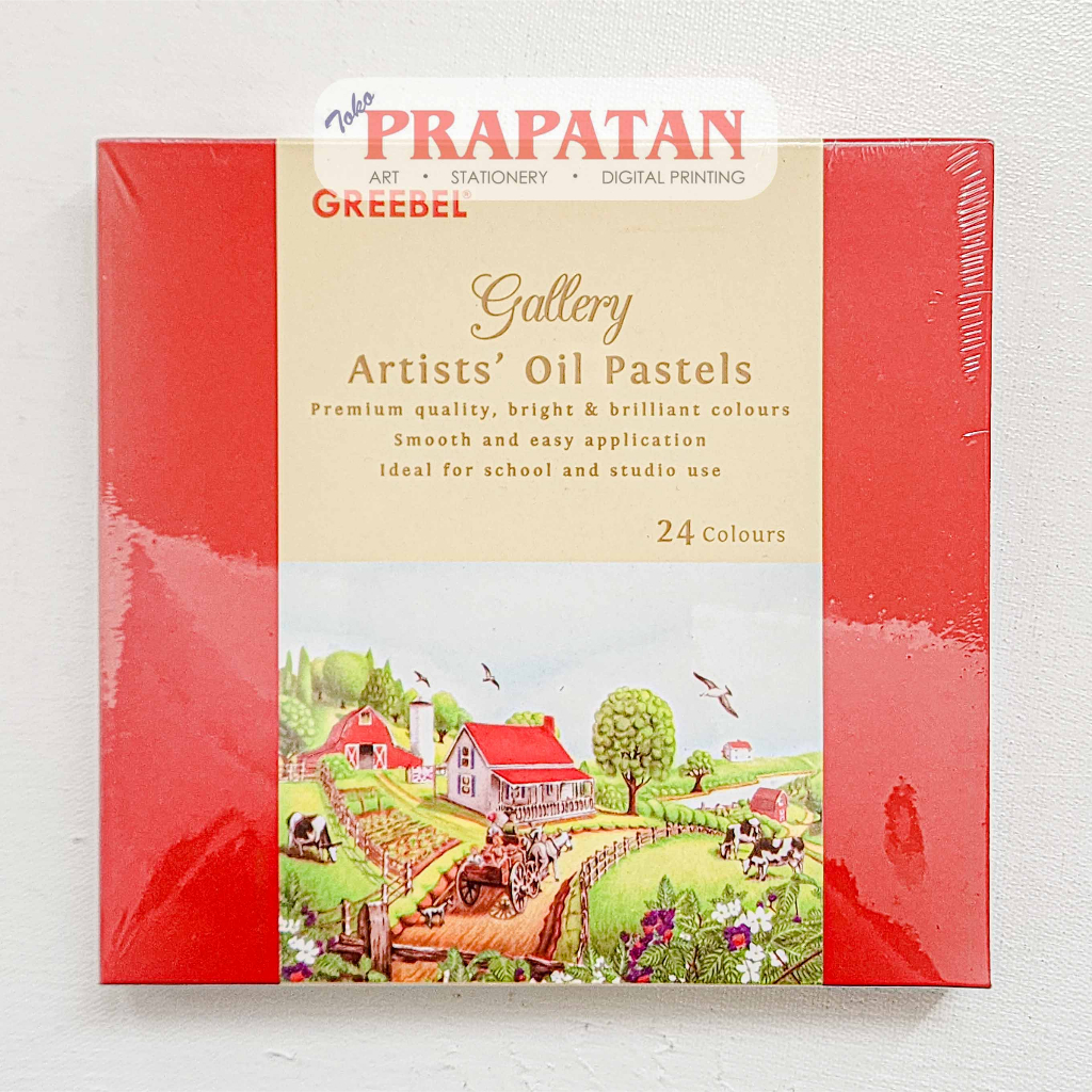 Jual Greebel Artist Oil Pastel 24 Color | Crayon Minyak | Shopee Indonesia