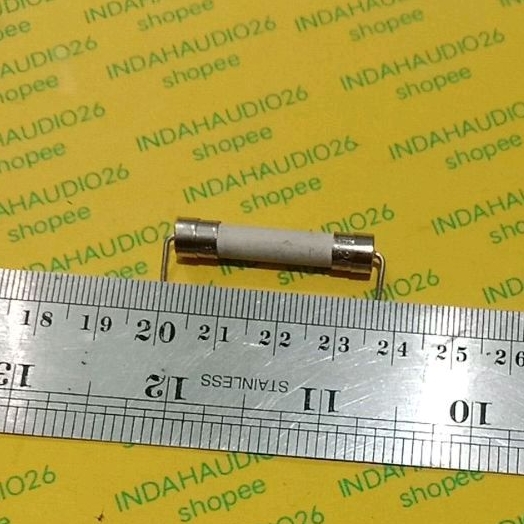 Jual ADA KAKI littelfuse 20A 250v 6x34mm 20A/250VP sekring keramik LF ...