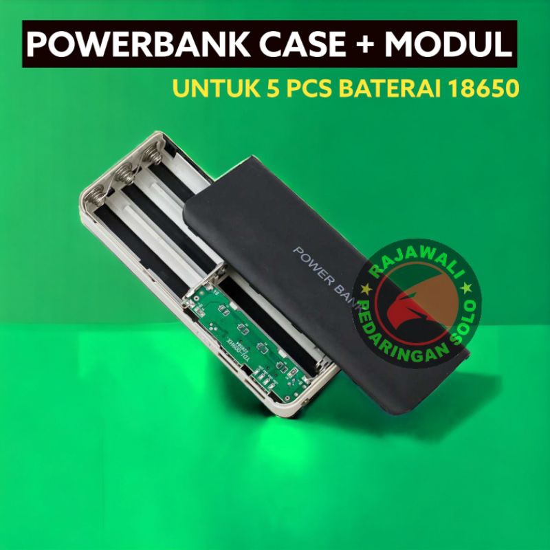 Jual POWERBANK CASE MODUL ISI 5 BATERAI 18650 | Shopee Indonesia