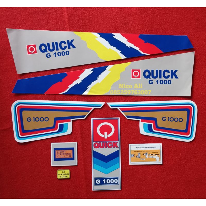 Jual Stiker quick g1000 | Shopee Indonesia