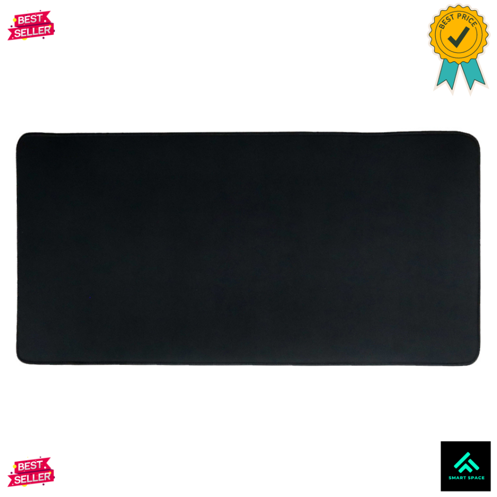 Jual Gaming Mouse Pad XL Desk Mat Polos 300 x 600 mm - MP001 - Black ...