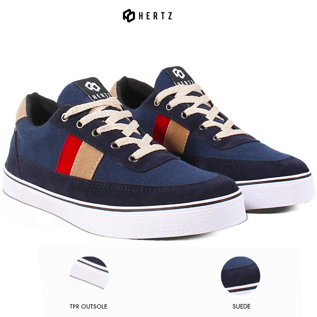 Jual Sepatu Sneakers Pria H 3775 Brand Hertz Sepatu Kets Laki Kuliah ...