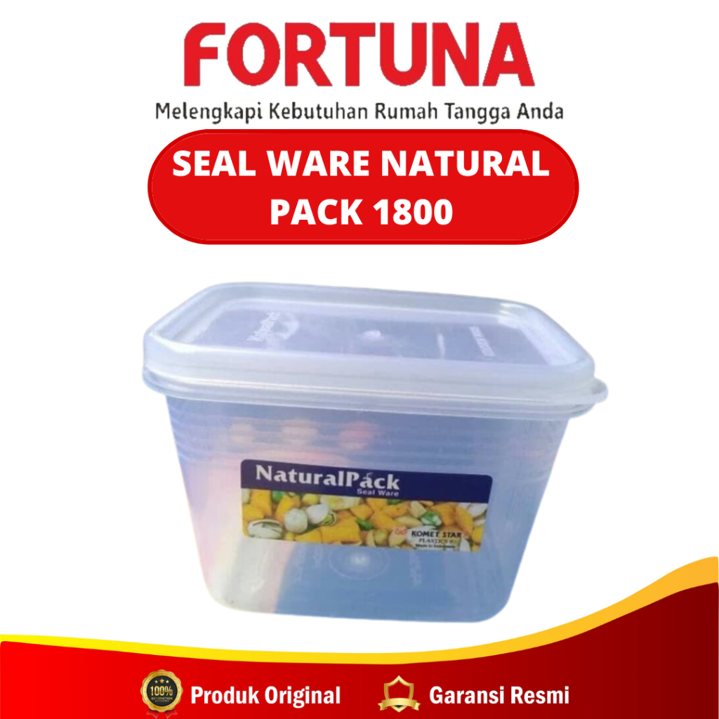 Jual Seal Ware Natural Pack 1800 / Kotak Serbaguna NATURAL 1800ML ...