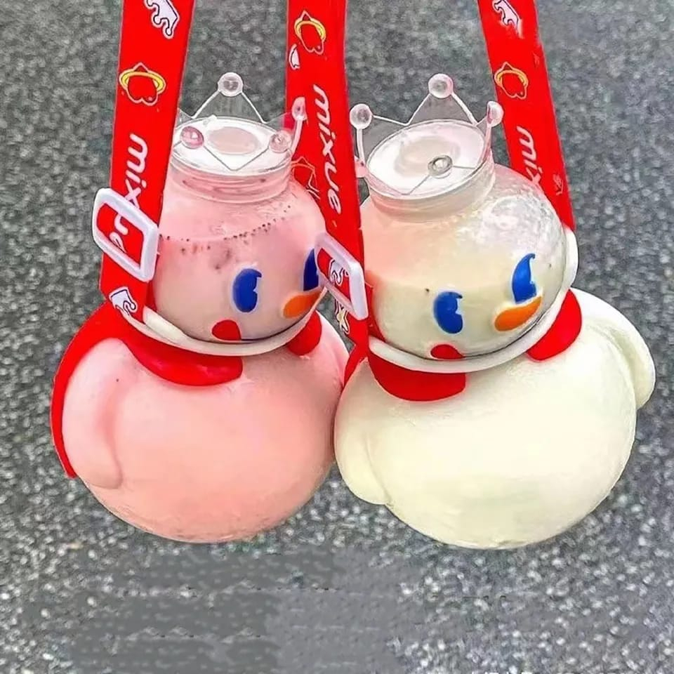 Jual Botol Minum MIXUE Snow King Viral Botol 700ml dengan tali | Shopee ...