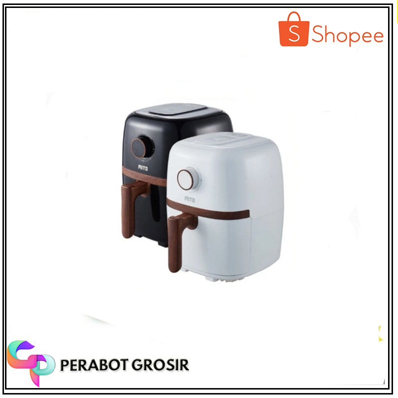 Jual Mito Digital Air Fryer Wood Series Af5 Happy Fry 4l Shopee Indonesia