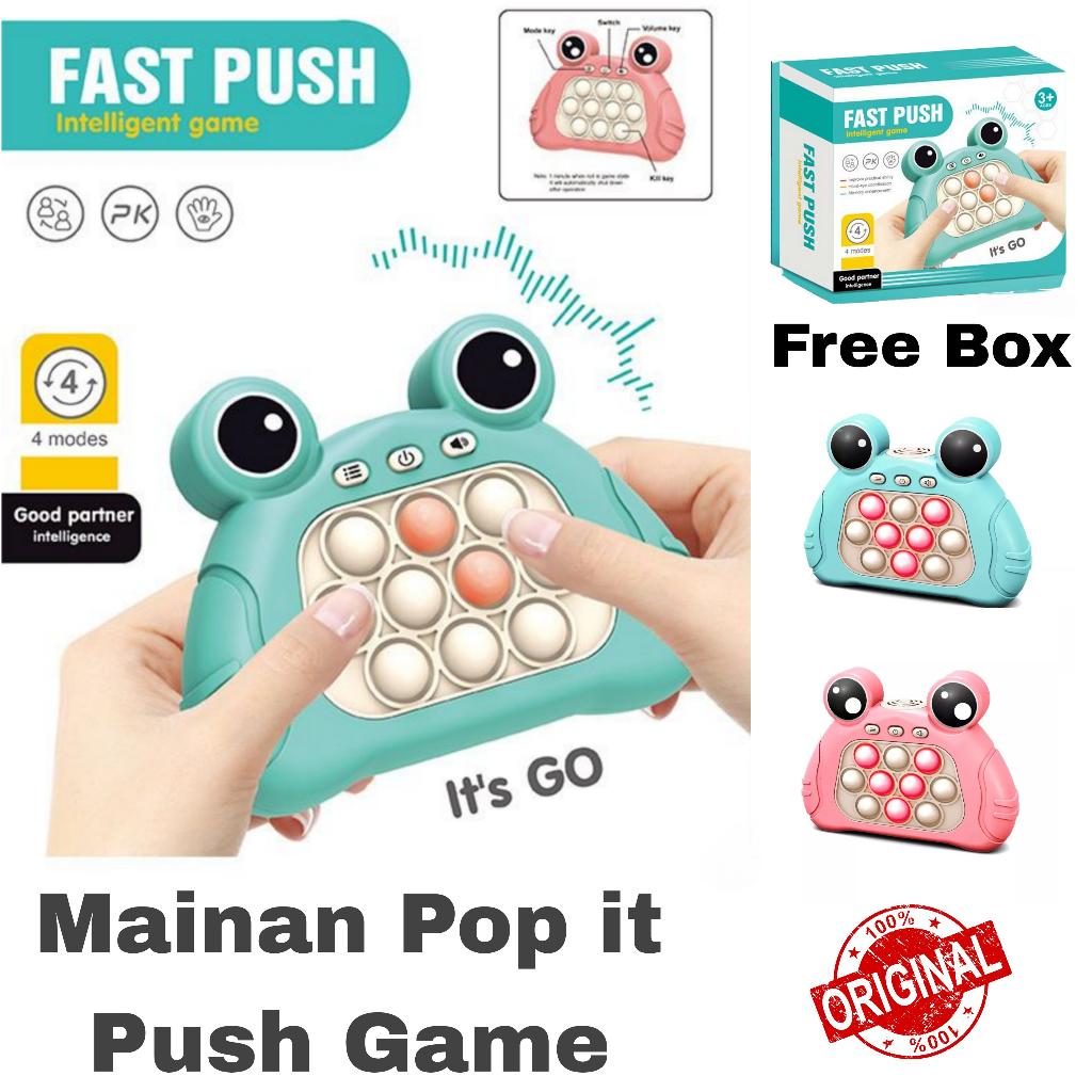Jual MAINAN POP IT ELEKTRIK PUSH BUBBLE GAME CHALLENGE FIDGET TOYS ...