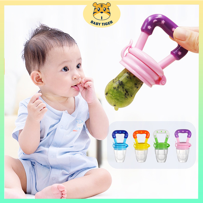 Jual Fruit Feeder Pacifier/Empeng Buah Bayi/Baby Fruit And Food Feeder ...