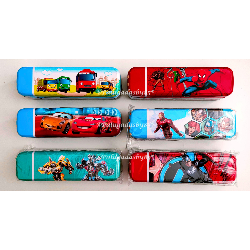 Jual (1 Biji) Kotak Pensil Kaleng BUS QZ-5911 Bisa Jalan 21*6*6 cm ...