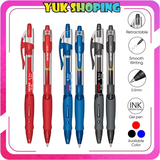 Jual YUKSHOPING Gel Pen Pulpen Pena GP-265 Q Gel 0.5 mm S059 | Shopee Indonesia