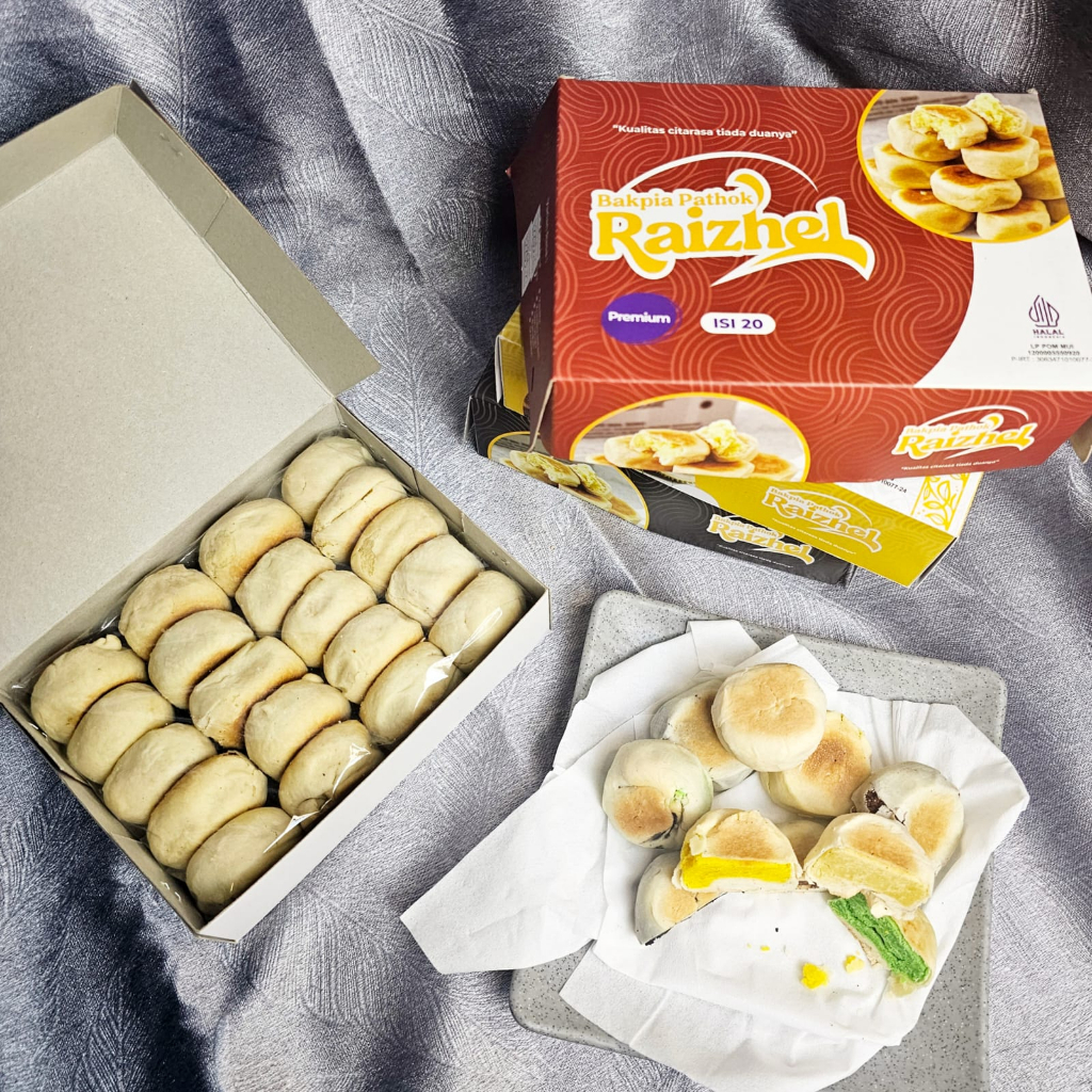 Jual BAKPIA RAIZHEL KHAS JOGJA ISI 20 | Shopee Indonesia