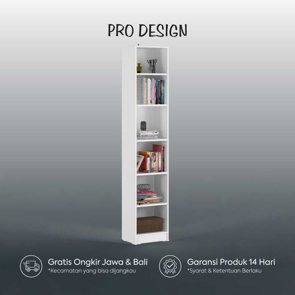 Jual Pro Design Aquila L 40 Neo Rak Buku / Rak Serbaguna / Rak Display ...