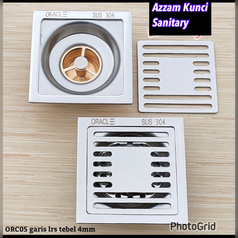 Jual TERMURAH FLOOR DRAIN KAMAR MANDI MODEL TOTO ANTI BAU ASLI STANLIS STEEL SUS 304 SARINGAN ...