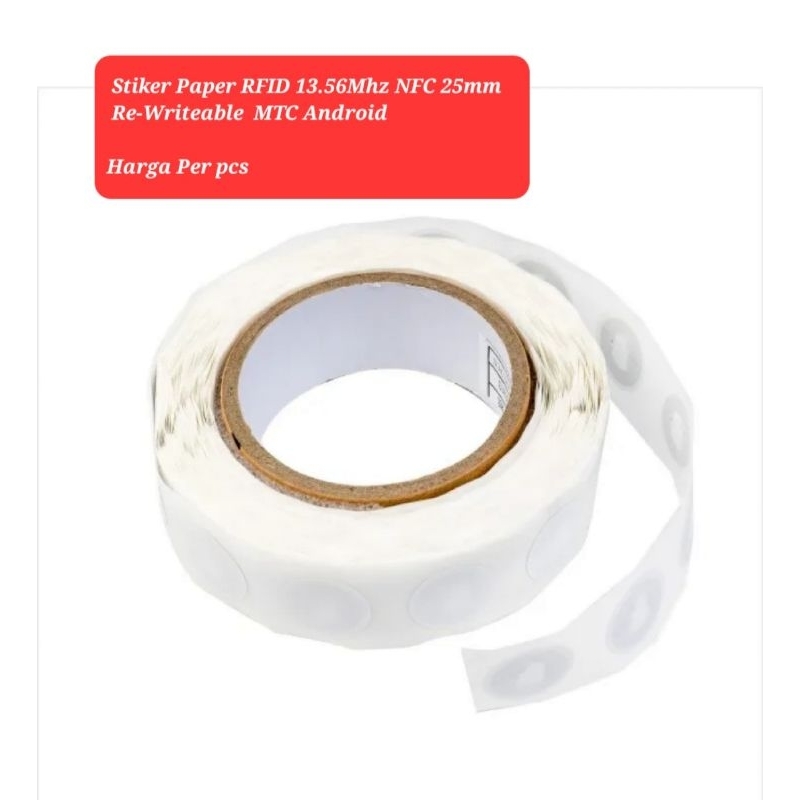 Jual Stiker Paper RFID 13.56Mhz CUID Writeable MTC Android / Sticker ...