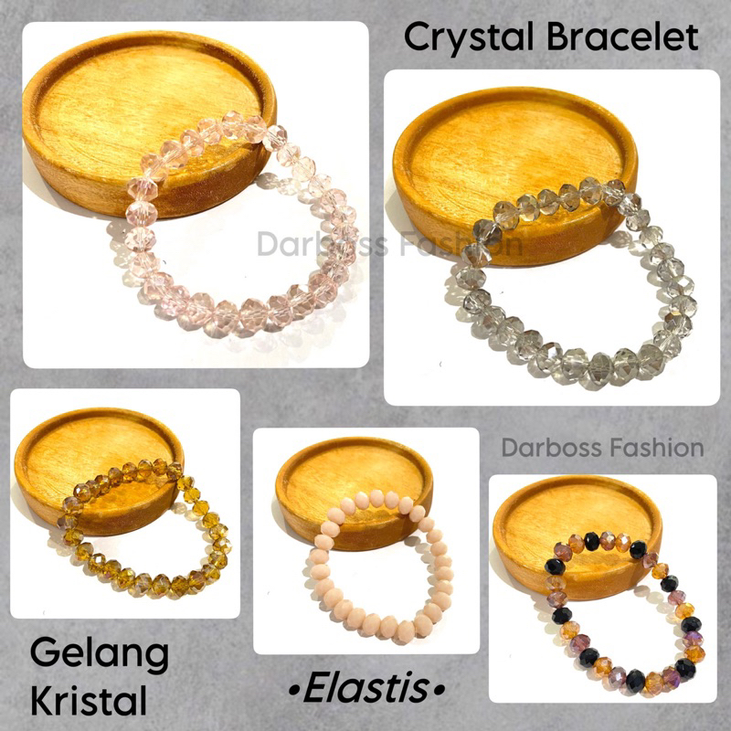 Jual GLK- Gelang Kristal / Gelang Batu / Gelang Mutiara / gelang wanita ...