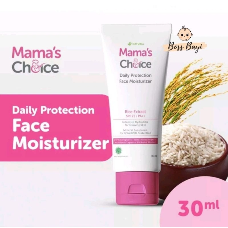 Jual MAMA'S CHOICE - Daily Protection Face Moisturizer / Krim Pelembab ...