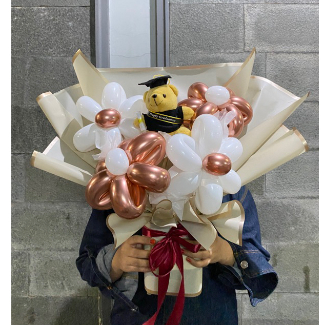 Jual BUKET BUCKET BALON BOUQUET BUNGA KADO WISUDA GIFT ULANG TAHUN ...