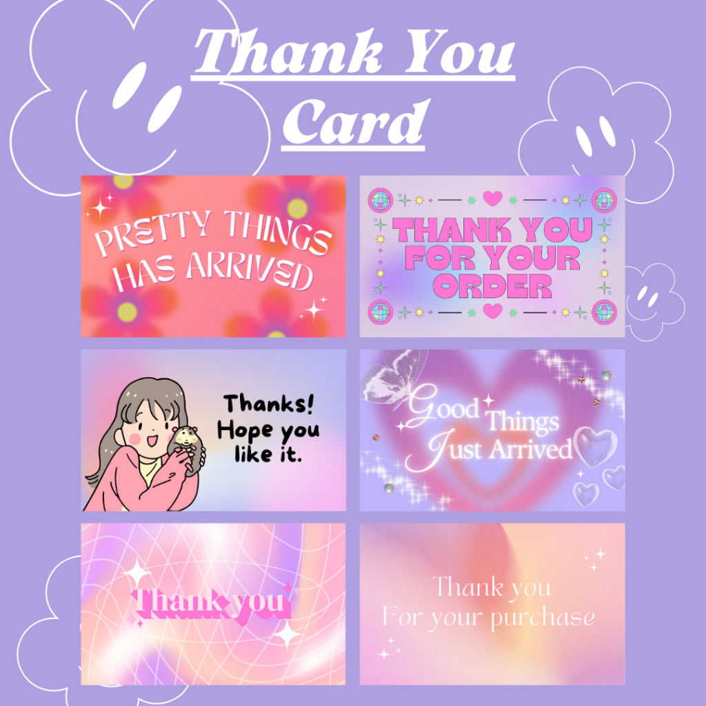 Jual THANK YOU CARD CUTE | Shopee Indonesia