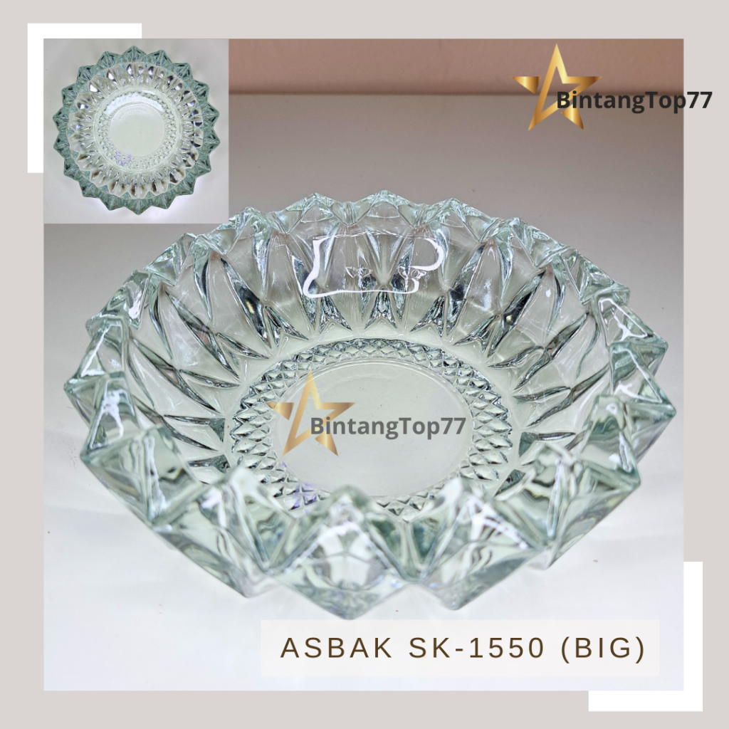 Jual Asbak Rokok Kaca / Tempat Puntung Rokok | Shopee Indonesia