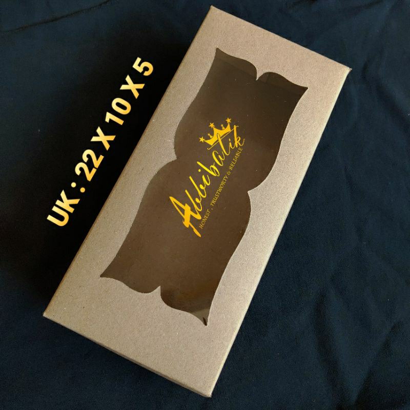 Jual TAMBAHAN BOX BATIK JENDELA ( 4 Varian ) KARDUS UNTUK SOVENIR KAIN ...