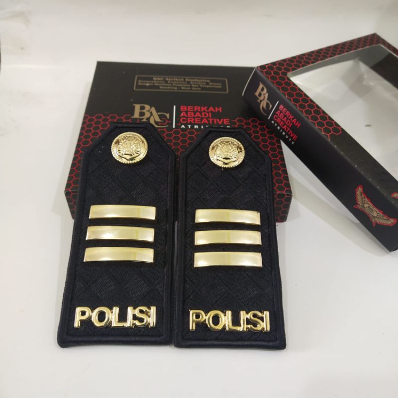 Jual PANGKAT PDU AKP Kain Logan / Pangkat polisi | Shopee Indonesia