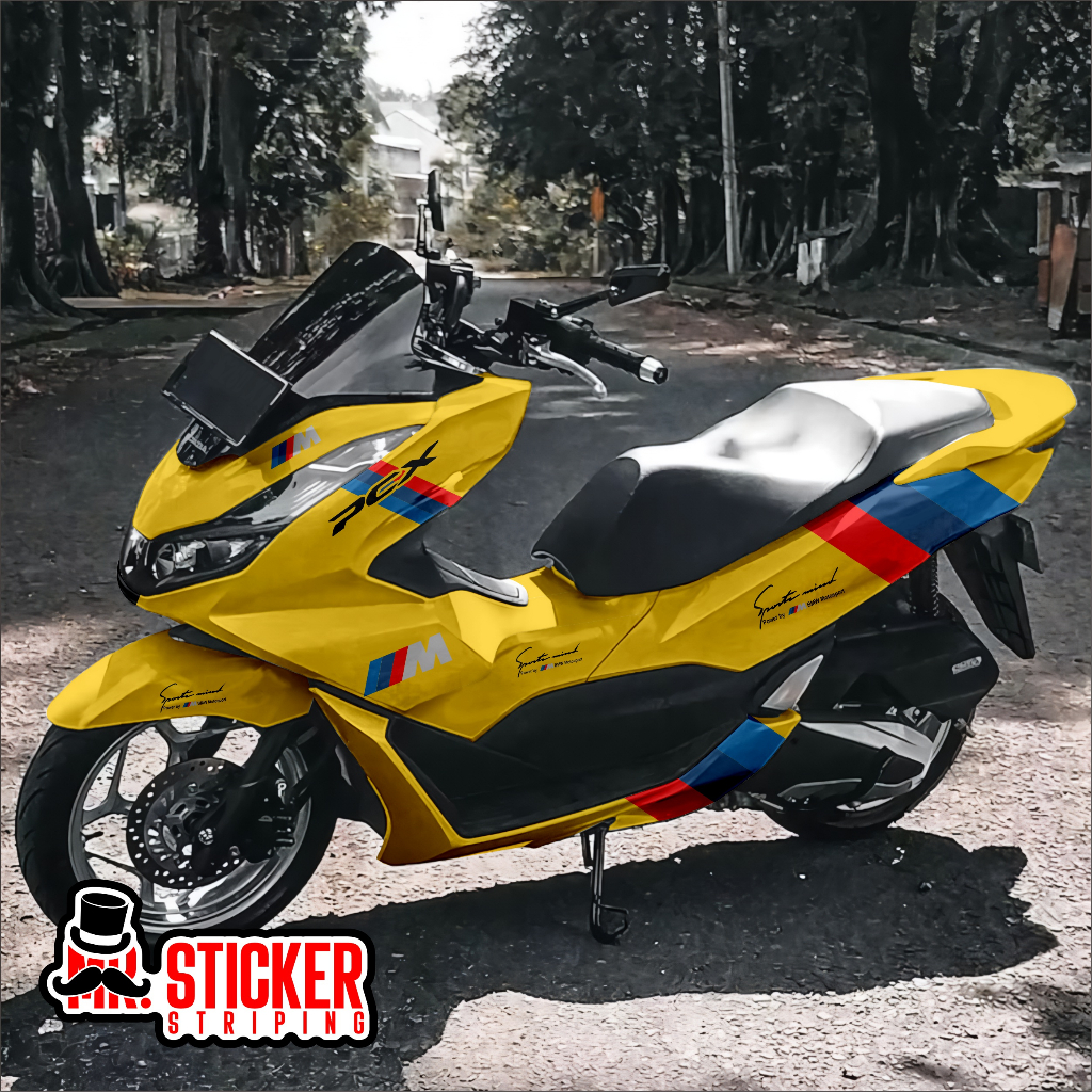 Jual decal sticker hona pcx full body full blok custom sticker pcx 160 ...